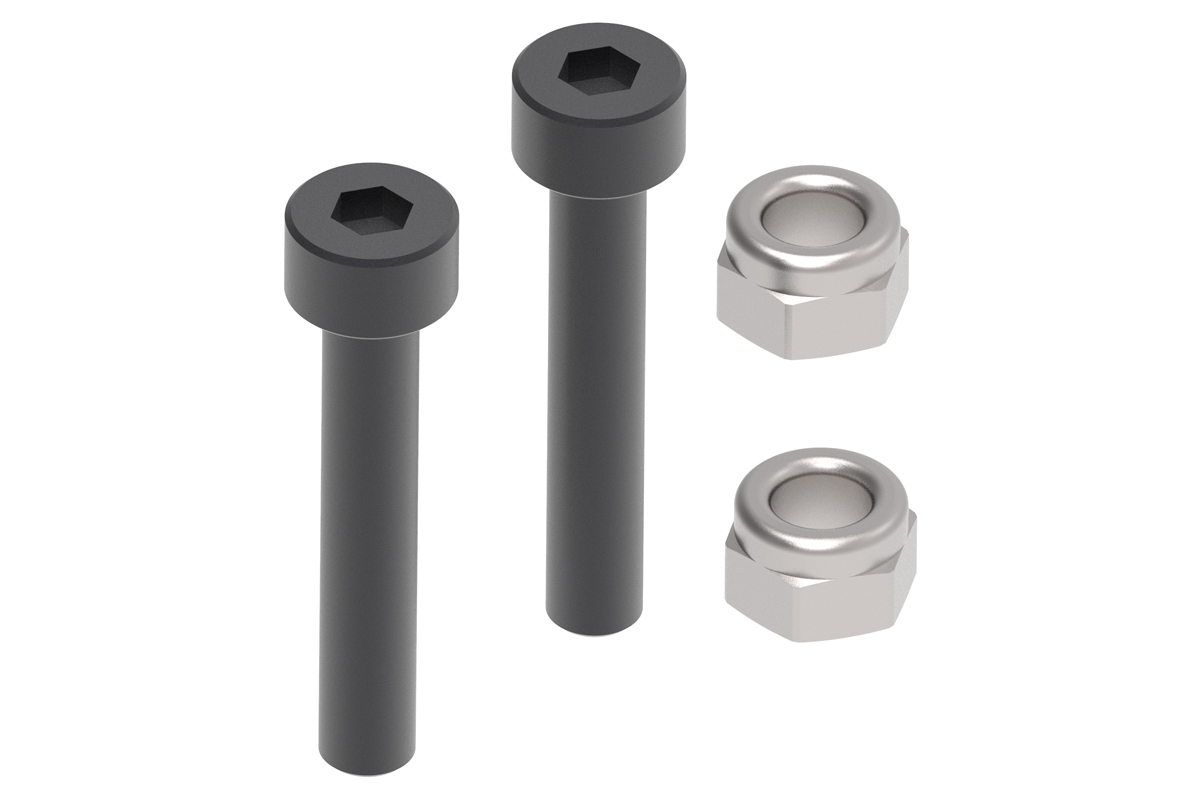 OMP M7 Hex Screw (Half Thread) W/Nut M4x23 OSHM7121, Model Shop Leeds